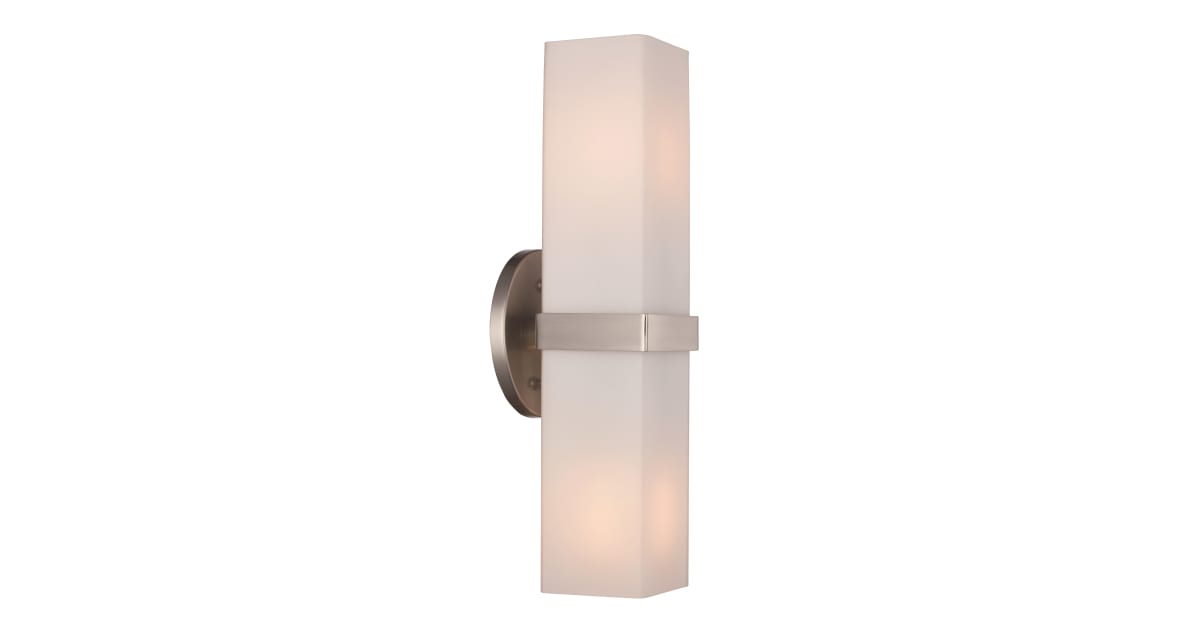 Trans Globe Lighting 21362 BN Jasper 2 Light 15" Tall Wall Sconce ...