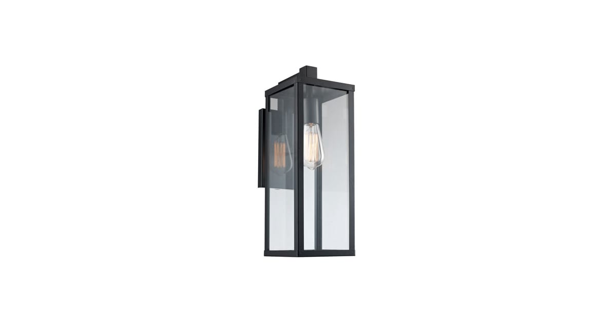 Trans Globe Lighting 40751 BK Oxford Single Light 17-3/4" Tall Outdoor ...