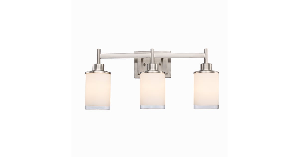 Trans Globe Lighting 71723 BN Orem 3 Light 22" Wide Bathroom Vanity ...