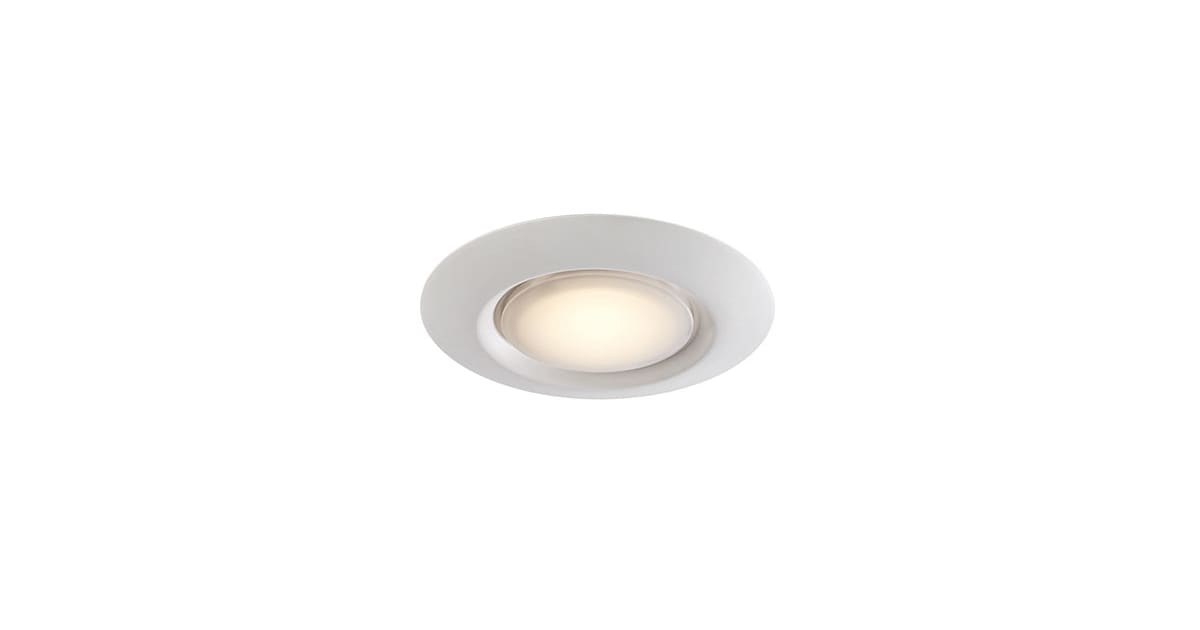 Trans Globe Lighting LED-30021-1 WH Vanowen Single Light 7-1/2" Wide ...
