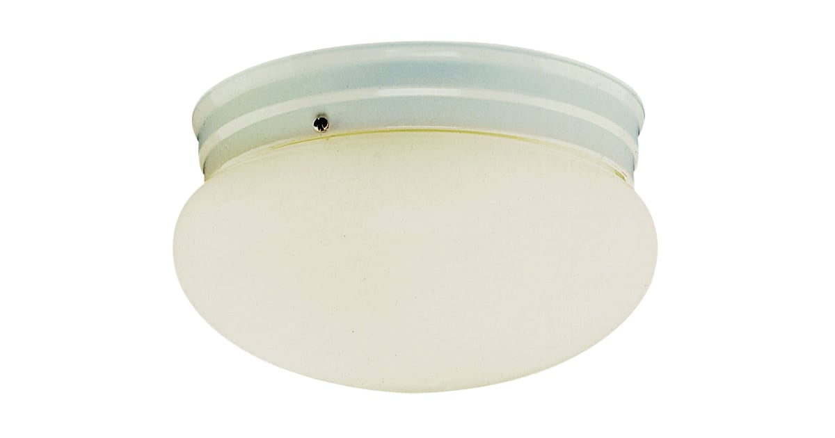 Trans Globe Lighting PL-3620-1 BN Dash Single Light 10" Wide Flush ...