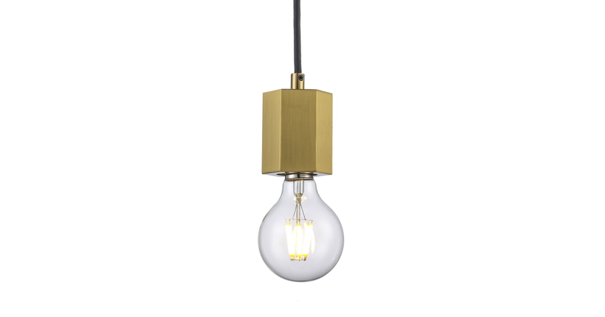 Trans Globe Lighting PND-2177 AG Placerville 3" Wide Single Pendant ...