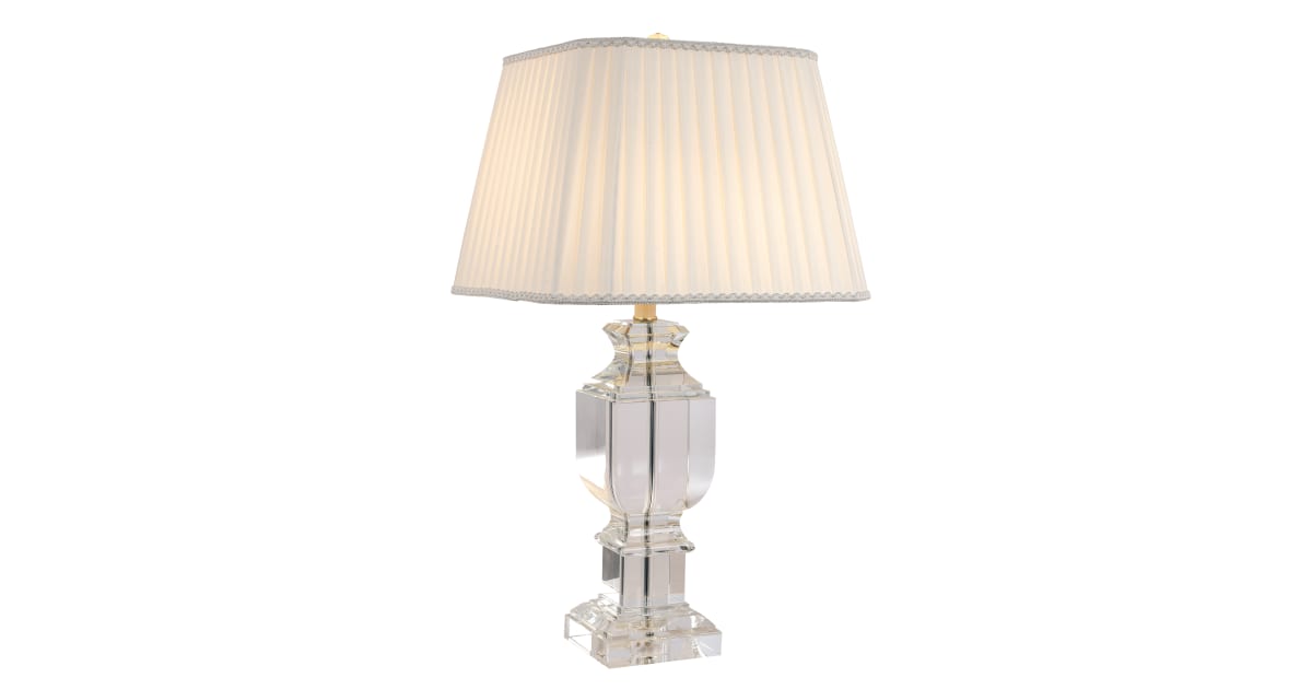 Trans Globe Lighting RTL-8804 Cut Crystal One Light Table Lamp with ...