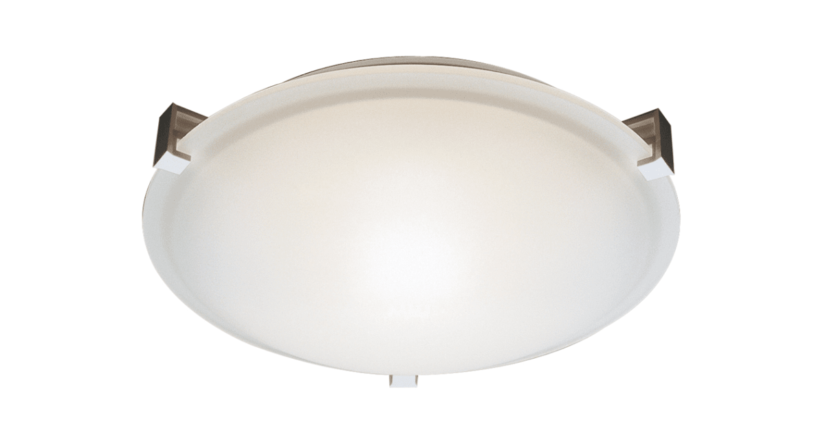 Trans Globe Lighting PL-59007 BN Neptune 3 Light 15" Wide Flush Mount ...