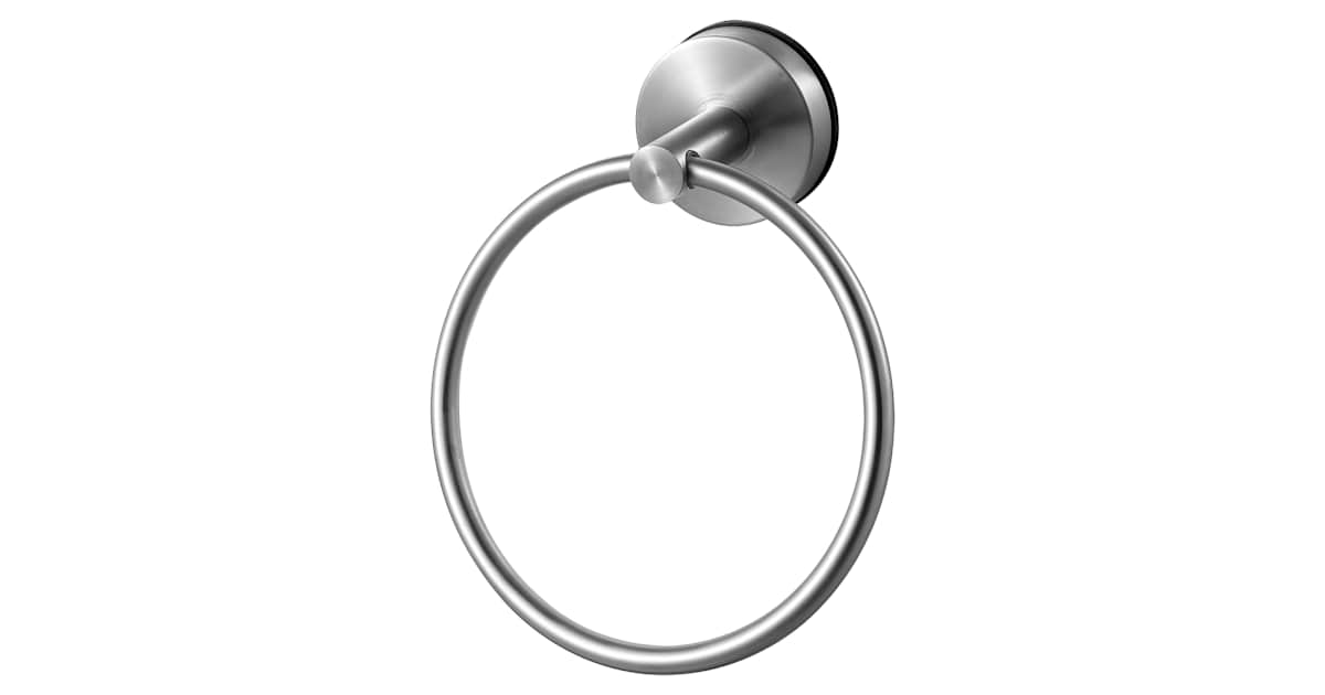 Transolid CTR-BS Cara 6-1/2" Wall Mounted Towel Ring | Ferguson Home