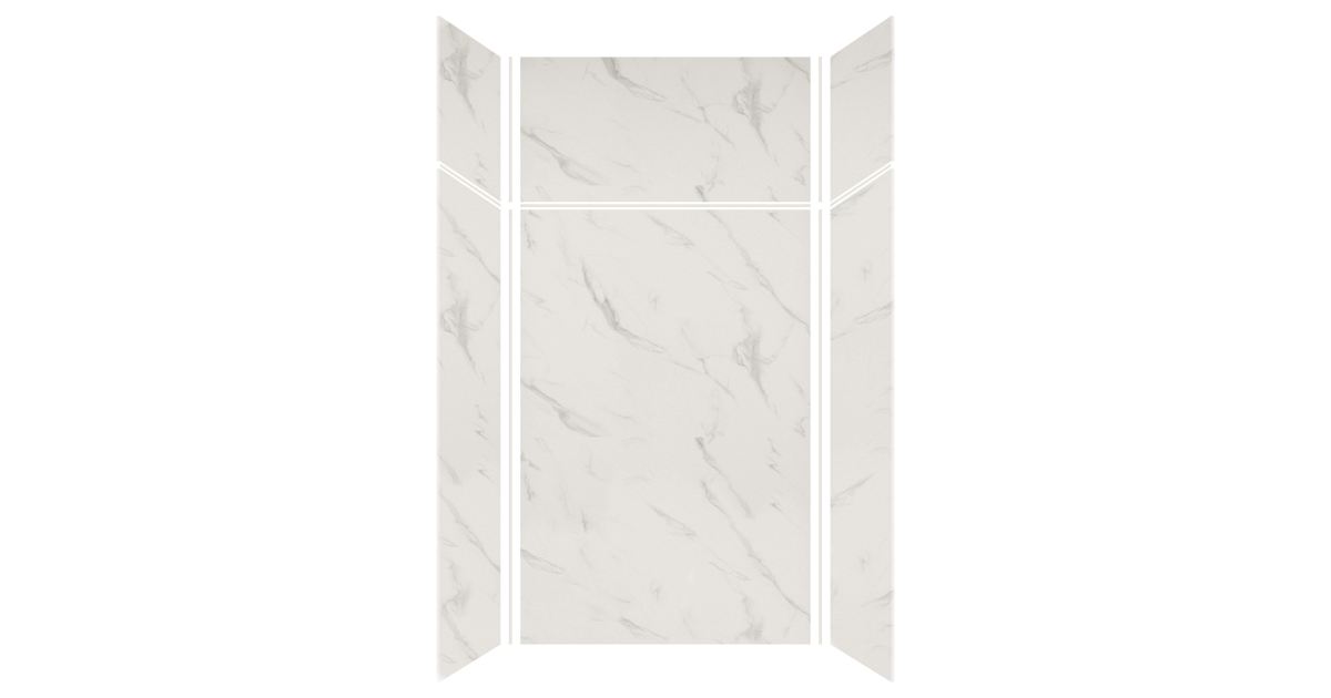 Transolid EWKX483696-41 Expressions 48" W x 36" D x 96" H Six Panel ...