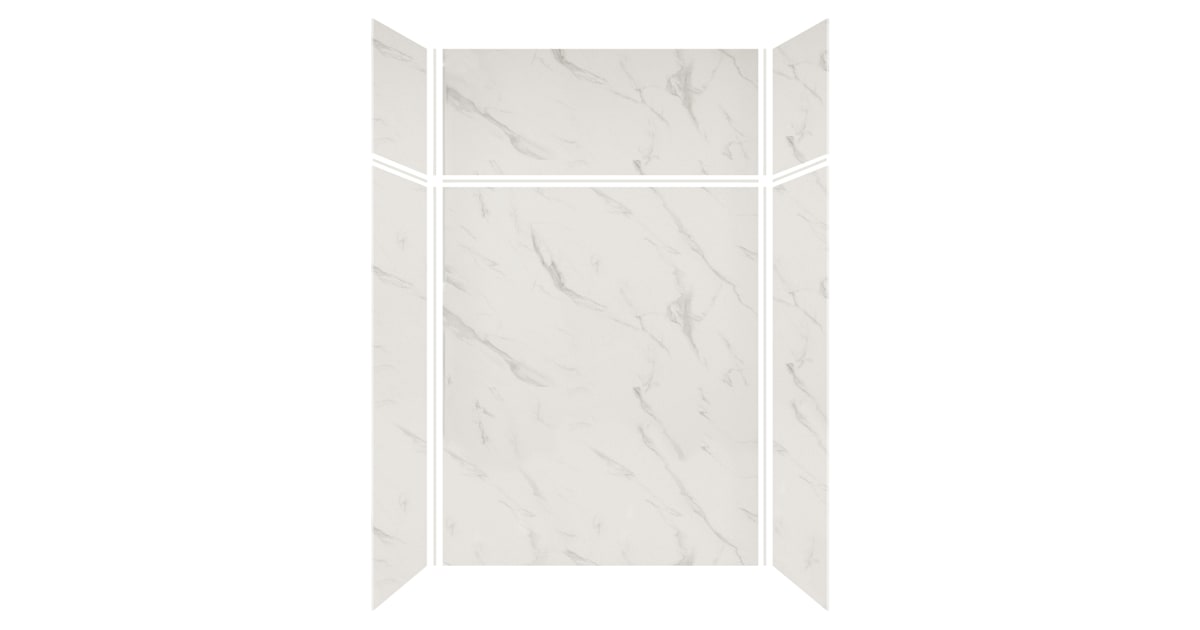 Transolid EWKX603696-41 Expressions 60" W x 36" D x 96" H Six Panel ...