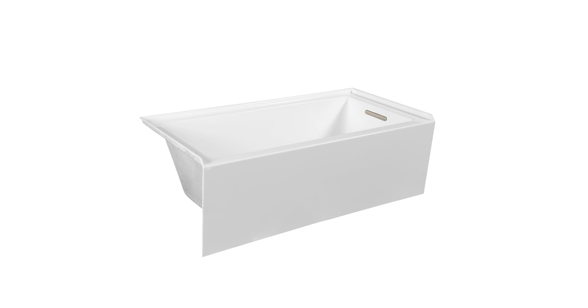 Transolid UATLN603222-R Unity AFR 60" x 32" Three Wall Alcove Acrylic ...