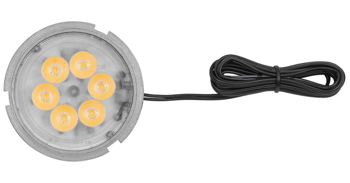 Tresco L-POC-5ADJ-C-1 12VDC 5W Pockit Adapt LED Puck Light - 5000K ...