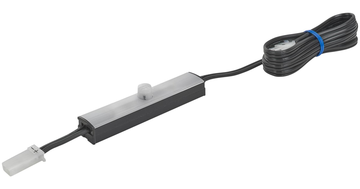 Tresco L-XSQRCBO3M-BL-1 12/24VDC Square Profile Touch Dimmer/3 Minute ...