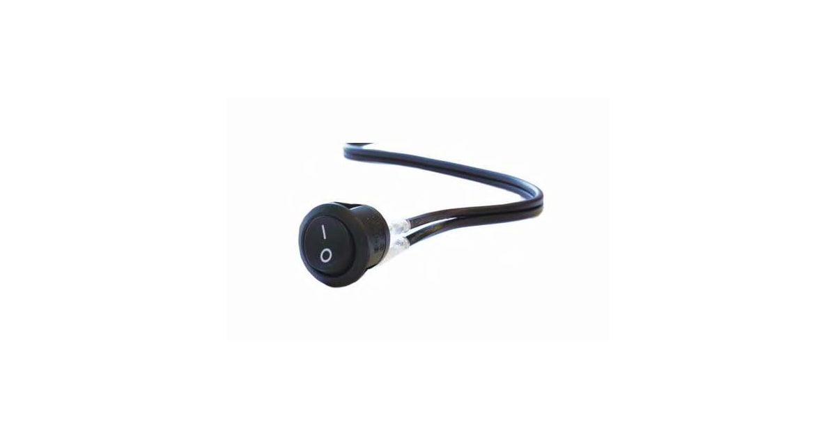 Tresco RDSW2M-BL 79" Long Round Rocker Switch for Tresco LED Lighting ...
