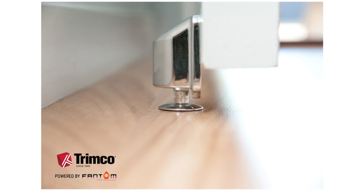 Trimco FANTOM-F.626 Fantom 1-15/16" Floor Mounted Fire Door Stop and ...