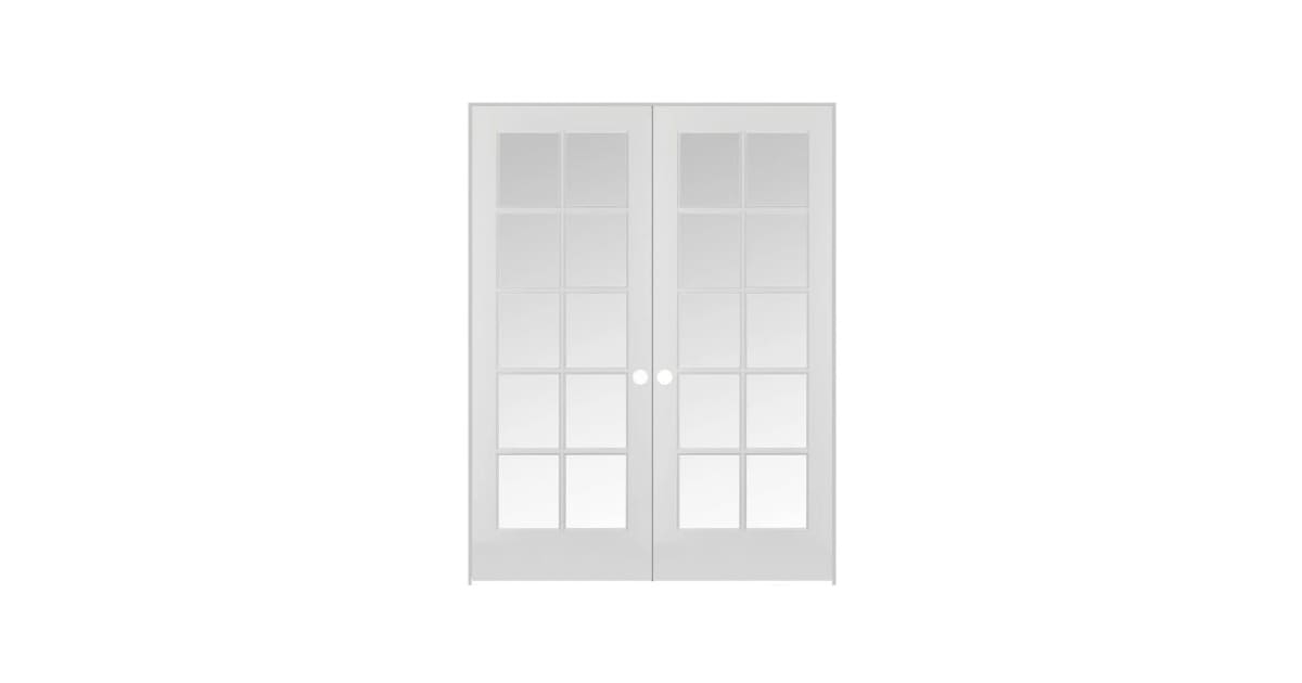 Trimlite 2668138pri1310CLET26D4916-DBL 60" by 80" 20 Clear Glass Lite ...