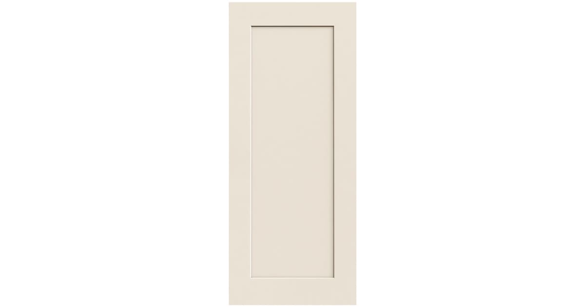 Trimlite 1668MHCMAD 18" x 80" Primed 1-Panel Madison Molded Hollow Core ...