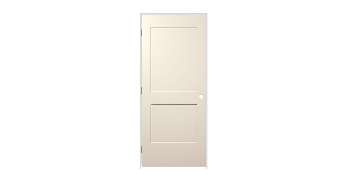 Trimlite 1668MHCMONRH15714 18" x 80" Primed 2-Panel Monroe Molded ...