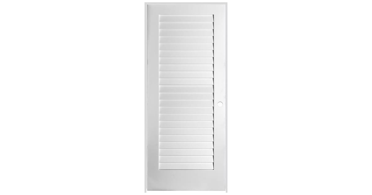 Trimlite 2068138pri8733pllLH156916 24" W x 80" H Plantation Full Louver ...