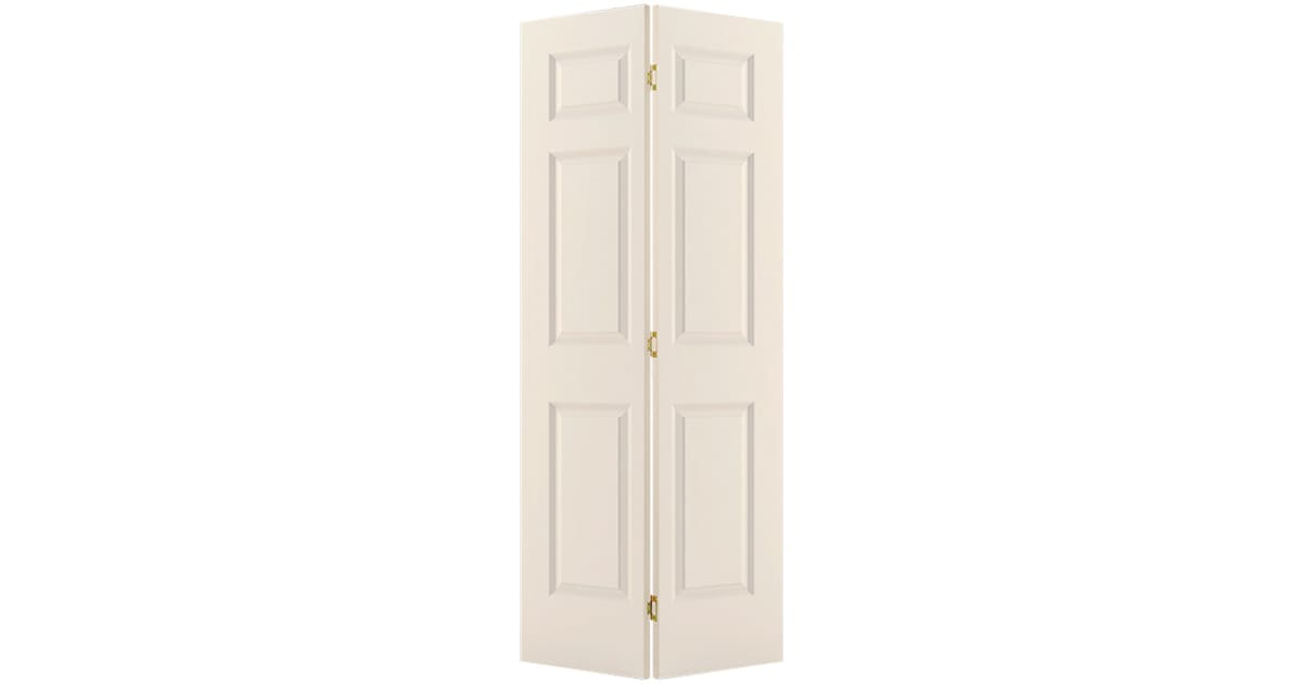 Trimlite 2068MHCCOLBF 24" x 80" Primed 6-Panel Colonist Molded Hollow ...