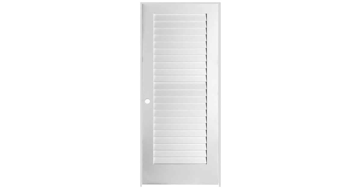Trimlite 2070138pri8733pllRH10B714 24" W x 84" H Plantation Full Louver ...