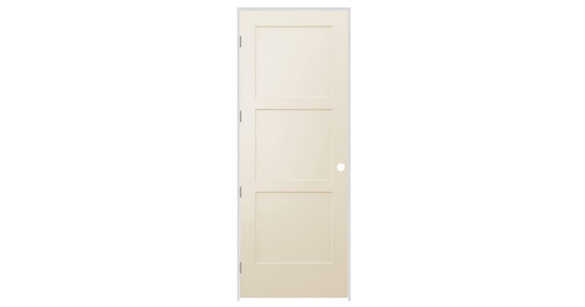 Trimlite 2080MHCBIRRH26D6916 24" x 96" Primed 3-Panel Birkdale Molded ...