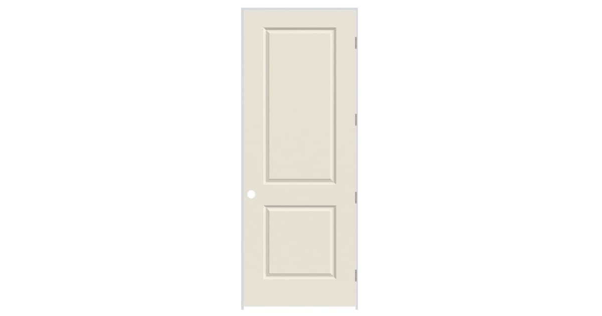 Trimlite 2180MHCCARLH156916 34" x 96" Primed 2-Panel Carrera Molded ...