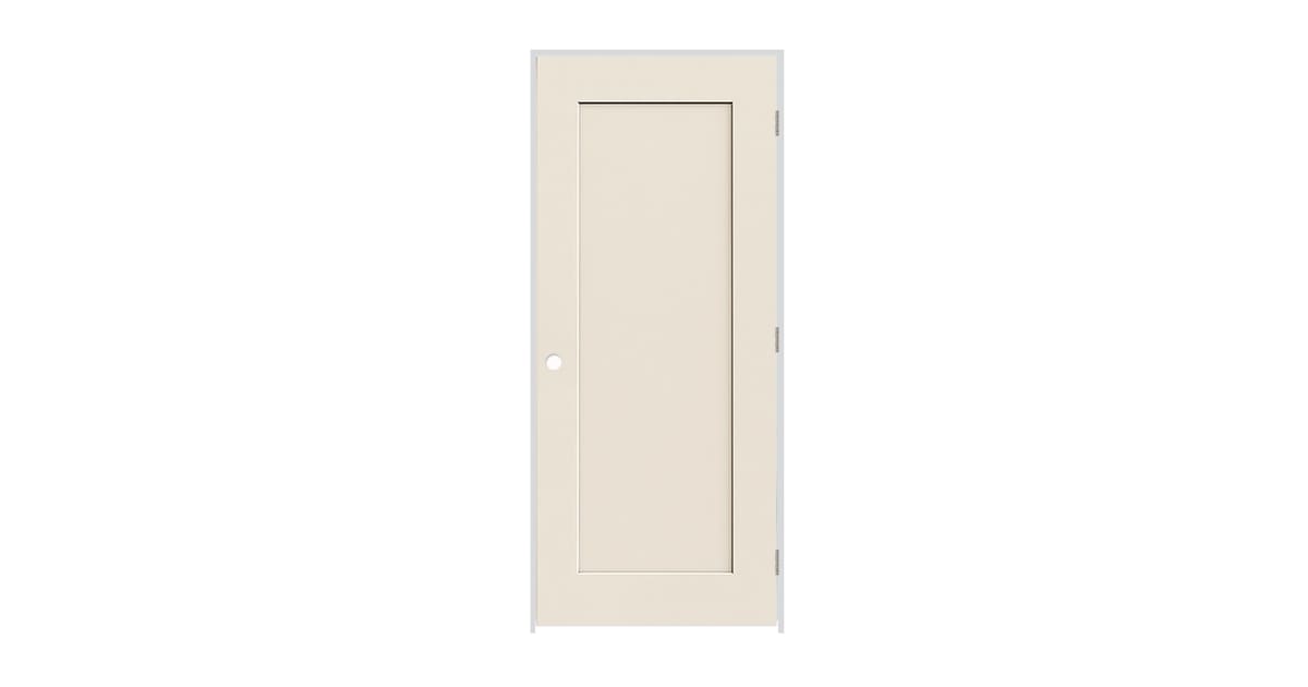 Trimlite 2268MHCMADLH156916 26" x 80" Primed 1-Panel Madison Molded ...