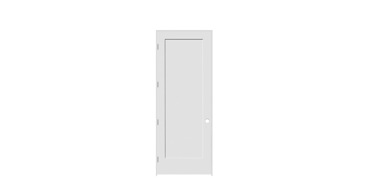 Trimlite 2280138pri8401RH26D6916 26" by 96" Shaker 1-Panel Right Hand ...
