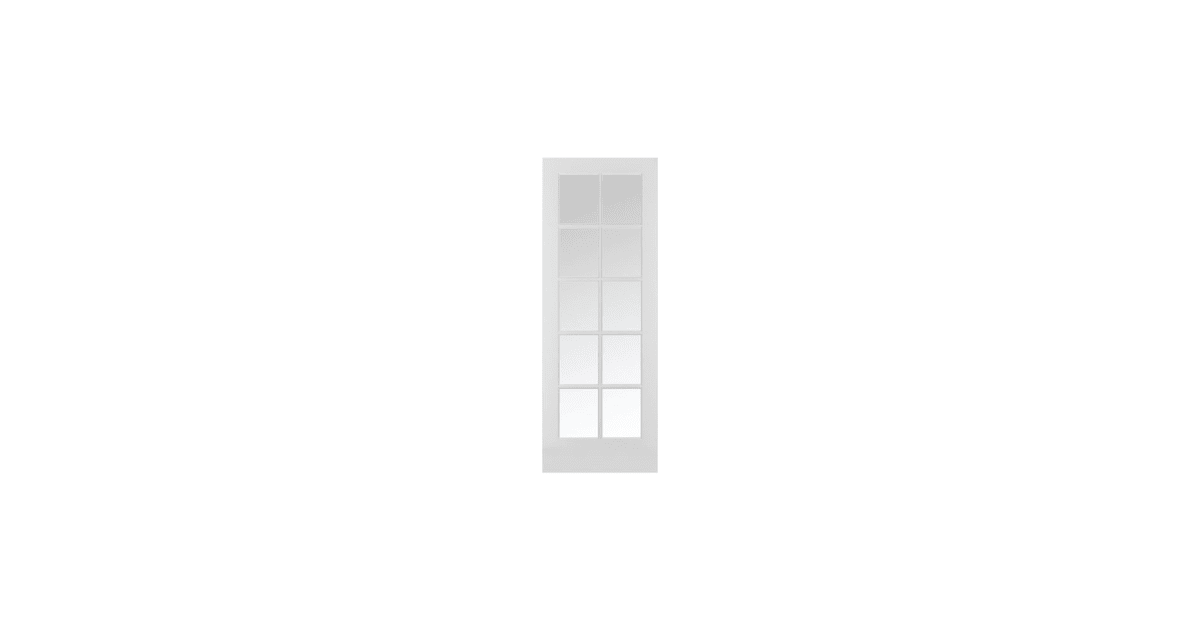Trimlite 2468138pri1310CLET 28" by 80" 10 Clear Glass Lite Reversible ...