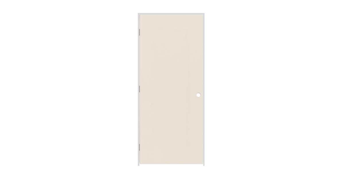 Trimlite 2468FSCPHBRH156916 28" x 80" Primed Hardboard Solid Core Flush ...