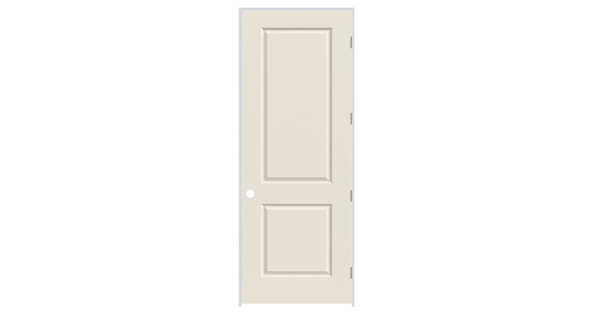 Trimlite 2480MHCCARLH26D714 28" x 96" Primed 2-Panel Carrera Molded ...