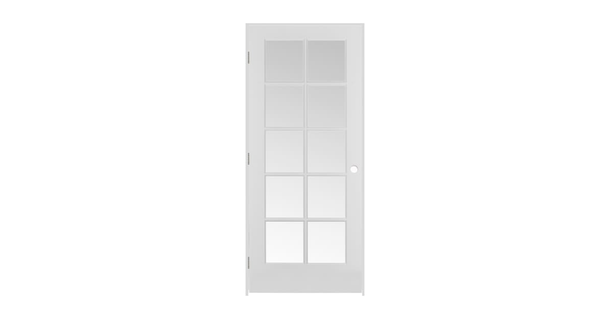 Trimlite 2668138pri1310CLETRH26D714 30" by 80" 10 Clear Glass Lite ...