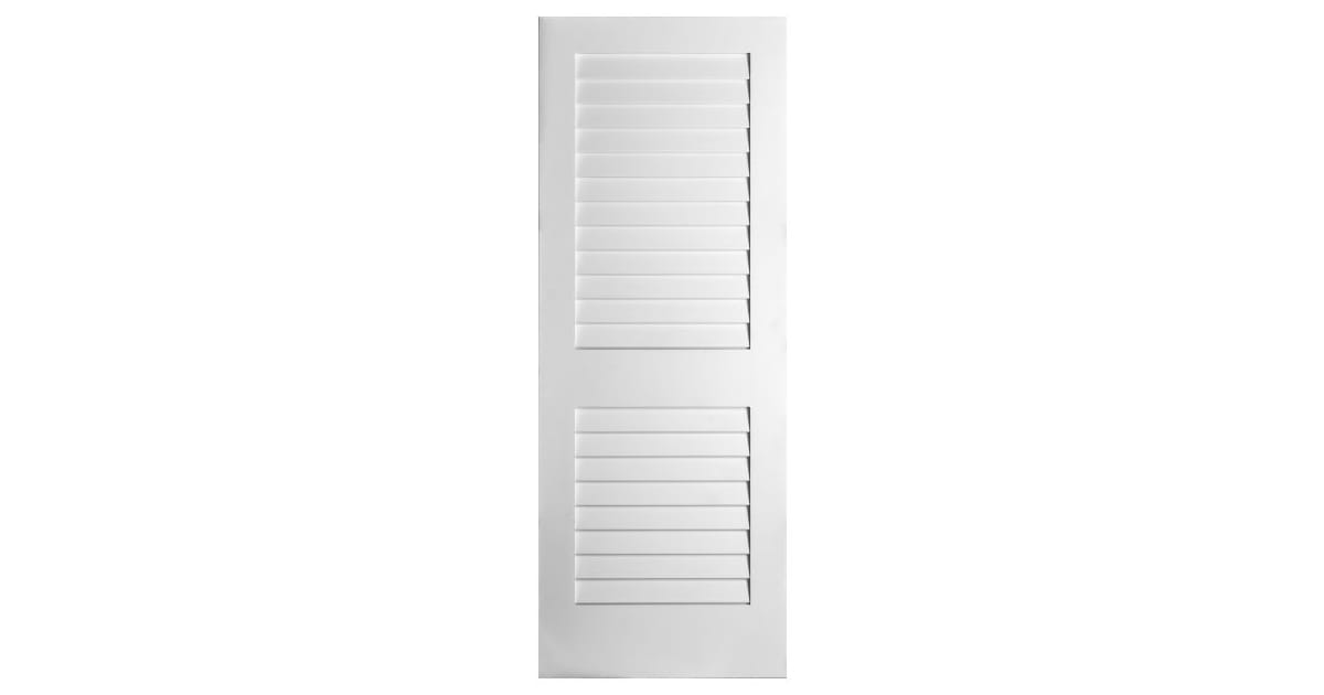 Trimlite 2668138PRI8730PLL 30" by 80" Louver Interior Passage Door Slab ...