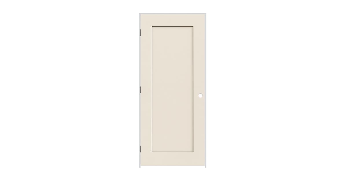 Trimlite 2668MHCMADRH1D4916 30" x 80" Primed 1-Panel Madison Molded ...