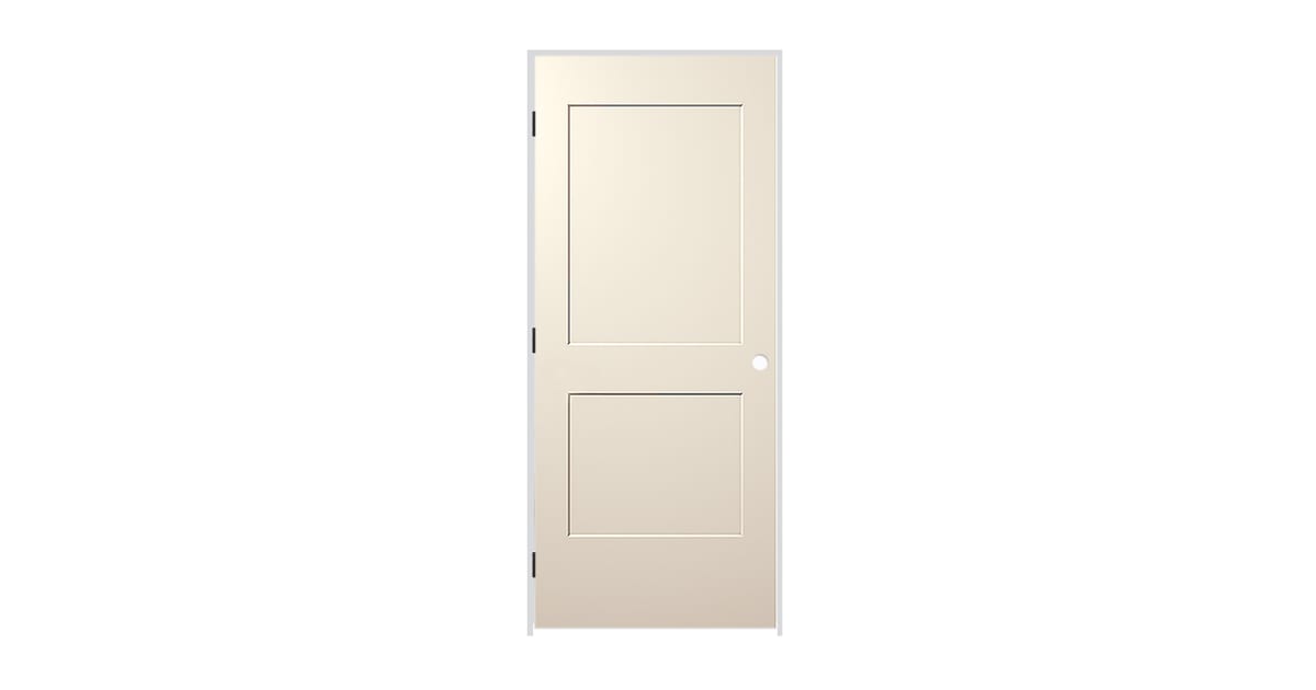 Trimlite 2668MHCMONRH10B714 30" x 80" Primed 2-Panel Monroe Molded ...