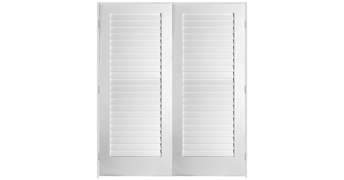 Trimlite 2670138pri8733pll15714-DBLBCOUT 60" W x 84" H Plantation Full ...