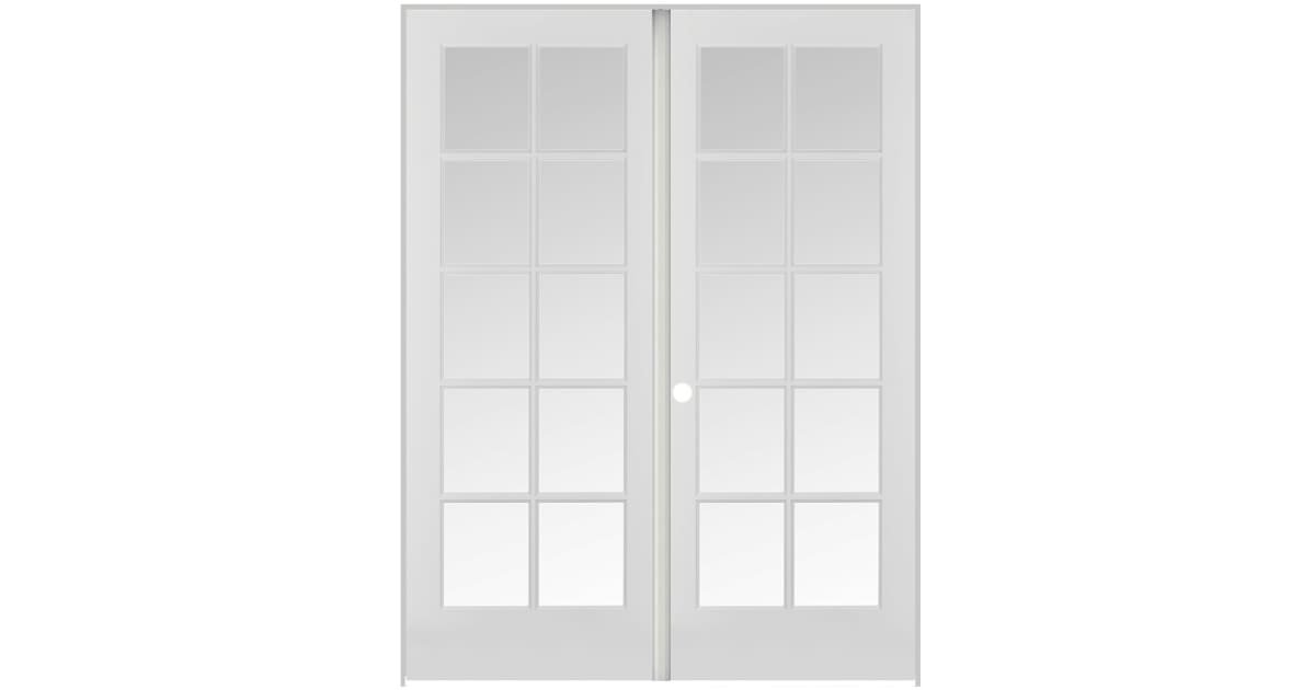 Trimlite 2868138pri1310CLETRH156916-DBL 64" by 80" 20 Clear Glass Lite ...