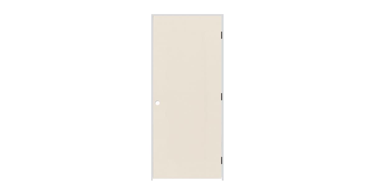 Trimlite 2868FHCPHBLH10B4916 32" x 80" Primed Hardboard Hollow Core ...