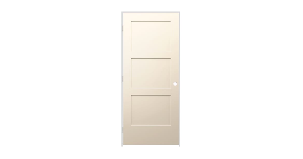 Trimlite 2868MHCBIRRH26D714 32" x 80" Primed 3-Panel | Build.com