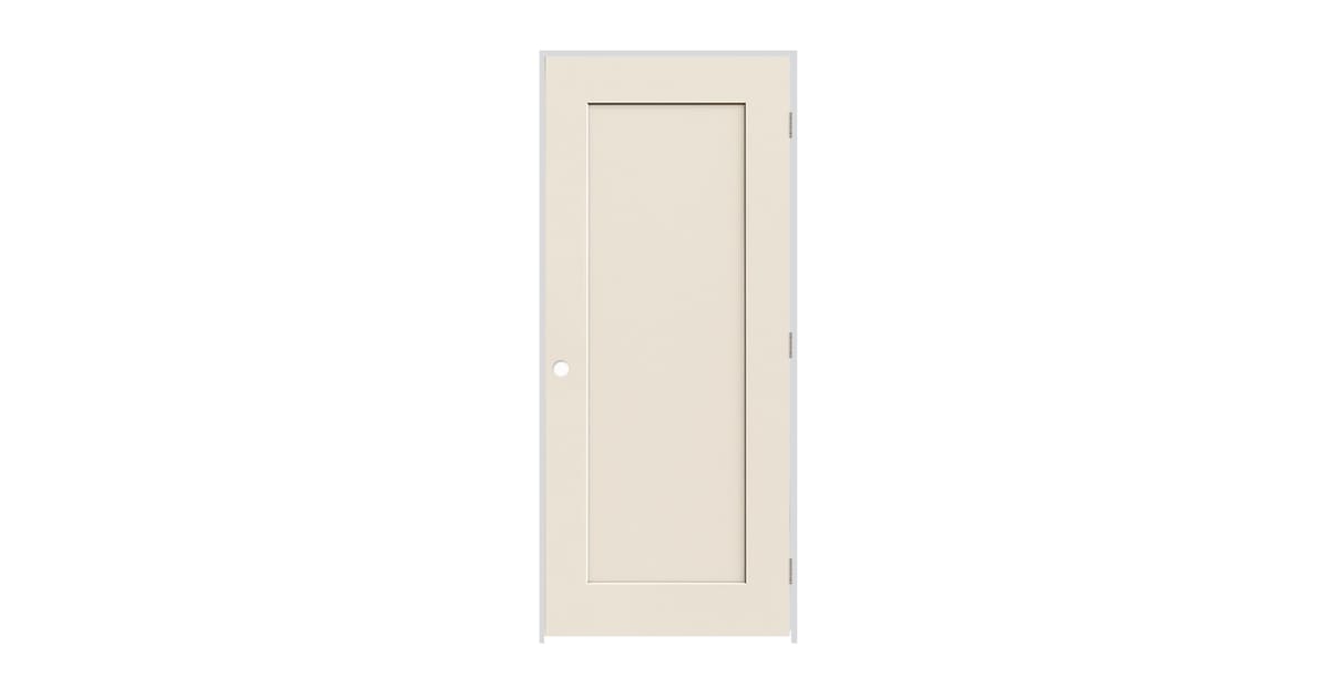 Trimlite 2868MHCMADLH26D714 32" x 80" Primed 1-Panel Madison Molded ...