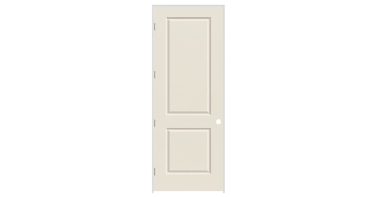 Trimlite 2880MHCCARRH26D4916 32" x 96" Primed 2-Panel Carrera Molded ...
