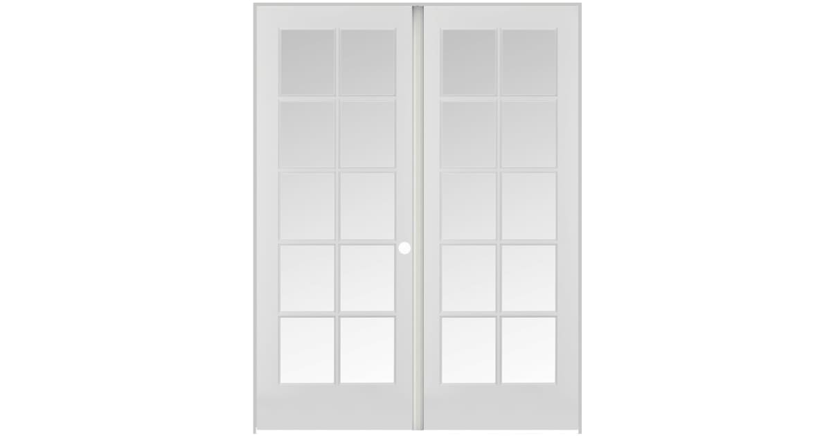 Trimlite 3068138pri1310CLETLH10B714-DBL 72" by 80" 20 Clear Glass Lite ...