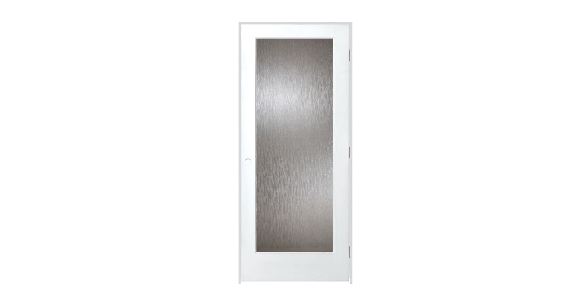Trimlite 3068138pri1501RAITLH26D714 36" by 80" 1 Rain Glass Lite Left ...