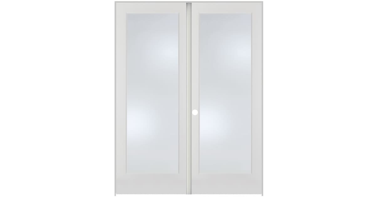 Trimlite 3068138pri1501SATTRH26D4916-DBL 72" by 80" 2 Frosted Glass ...