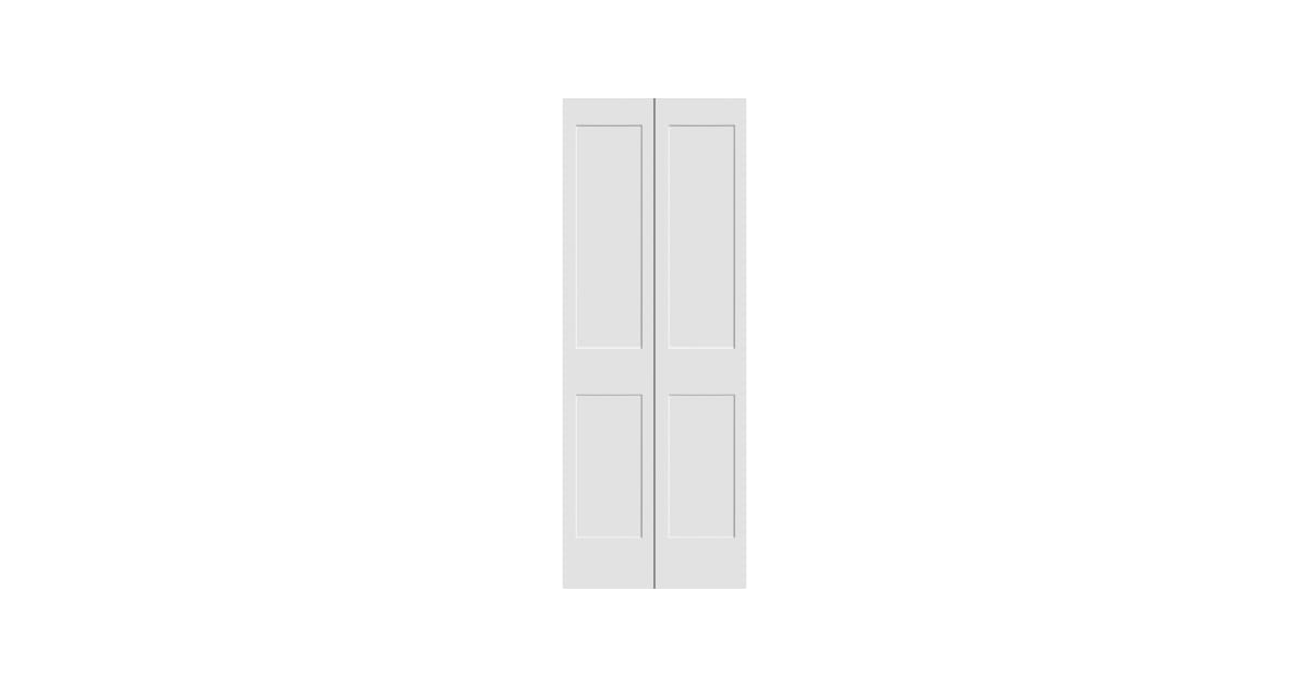 Trimlite 3068138pri8082BF 36 Inch by 79 Inch Flat 2-Panel Colonial ...