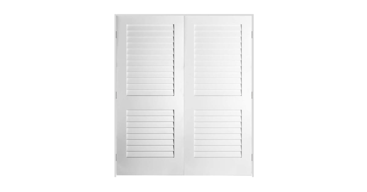 Trimlite 3068138pri8730pll15714-DBLBCOUT 72" by 80" Louver Left, Right ...