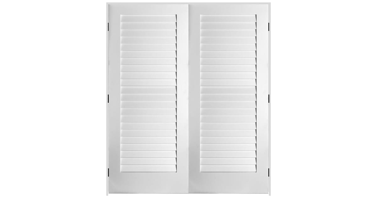 Trimlite 3068138pri8733pll1D6916-DBLBCOUT 72" W x 80" H Plantation Full ...