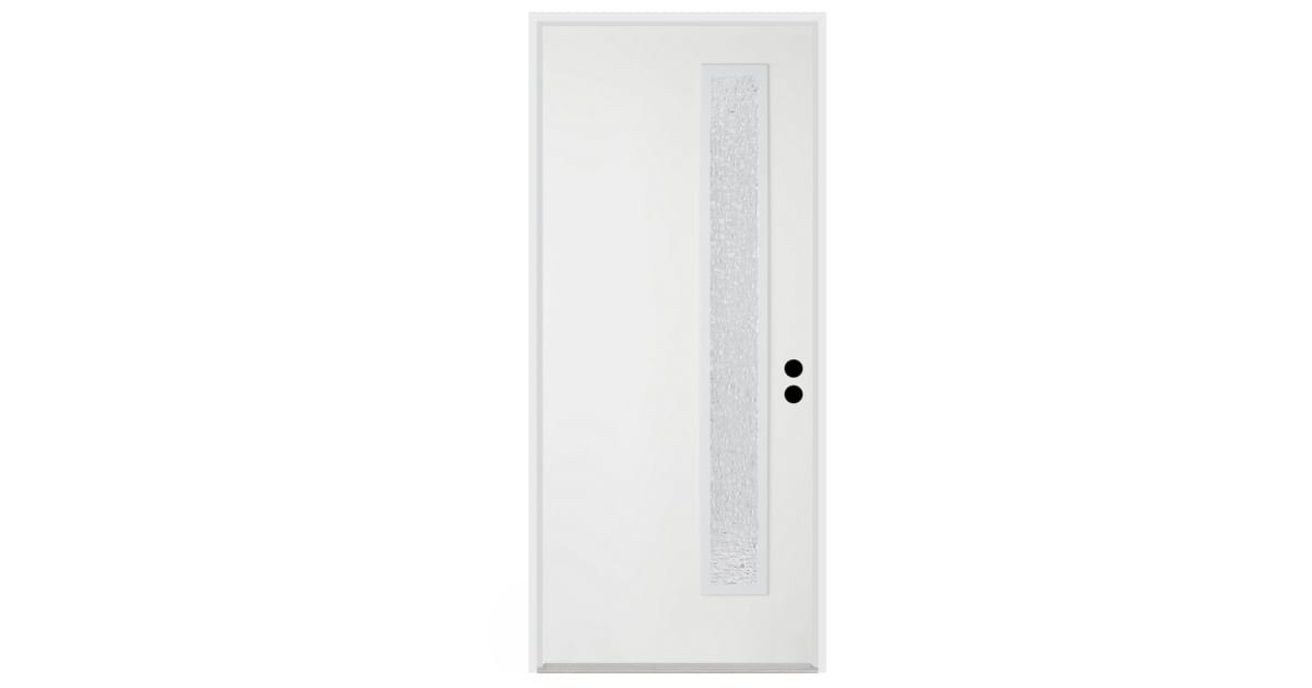 Trimlite 3068LHISPCON764SR491615M 36"W x 80"H Rain 1 Lite Contemporary ...