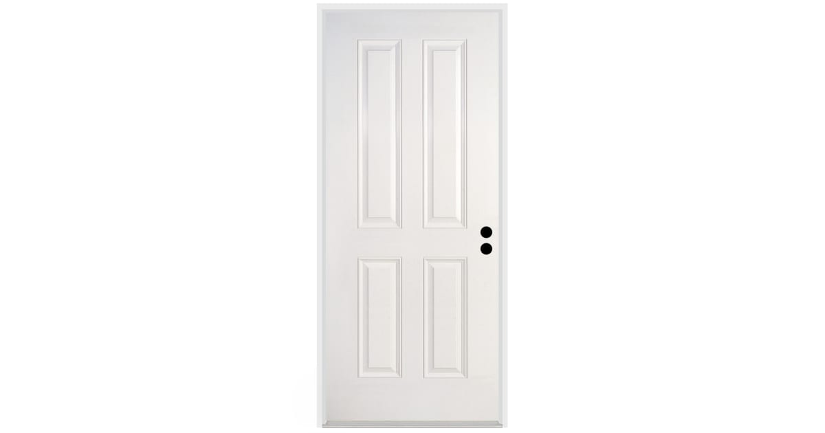 Trimlite 3068LHISPSF4P49161DM Traditional True 4 Panel 36" by 80" Left ...