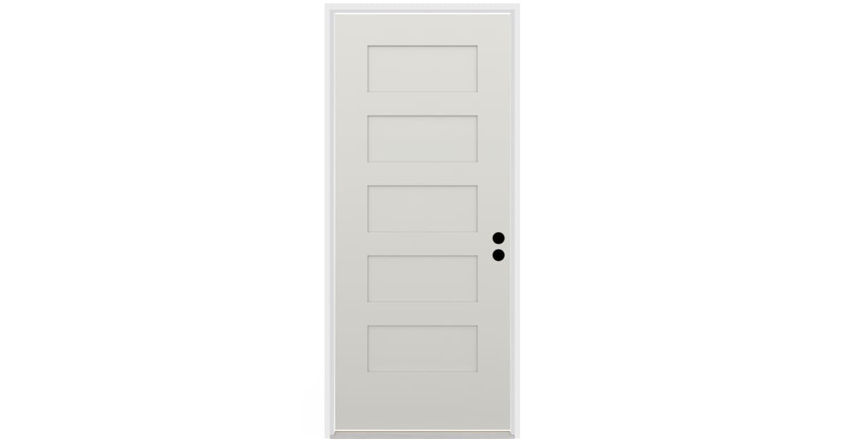 Trimlite 3068LHISPSF5PSHK491615M 36" W x 80" H 5-Panel Contemporary ...