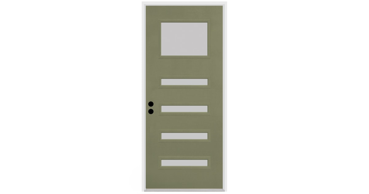 Trimlite 3068RHISPCON221534S691626DM Contemporary 38" by 82" Frosted ...