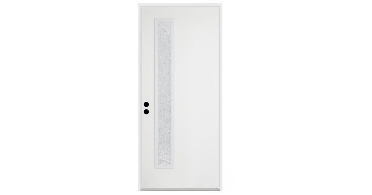 Trimlite 3068RHISPCON764SR491626DM 36"W x 80"H Rain 1 Lite Contemporary ...